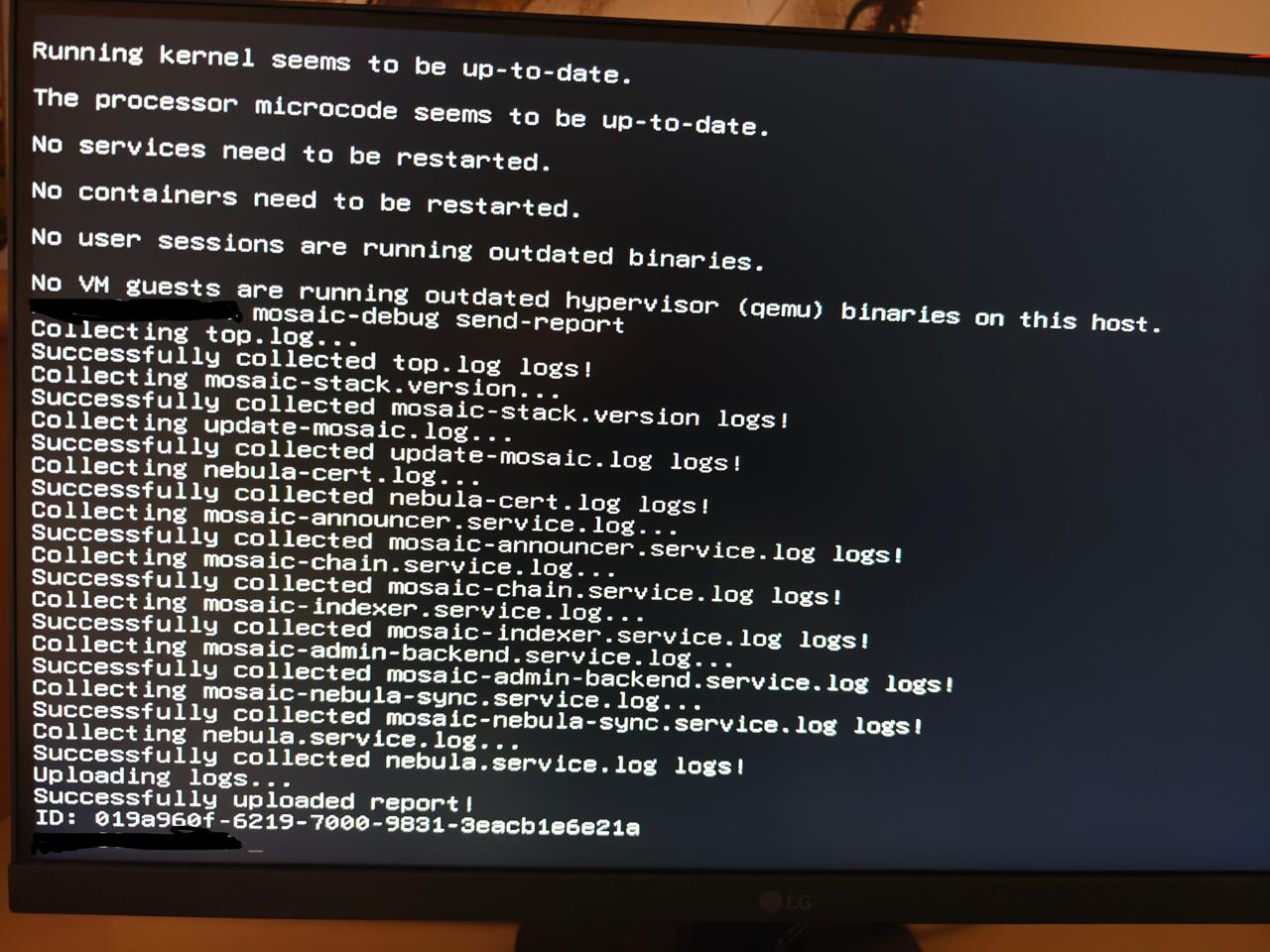Mosaic Onboarding Proxy Error - Mosaic Onboarding - Mosaic Onboarding